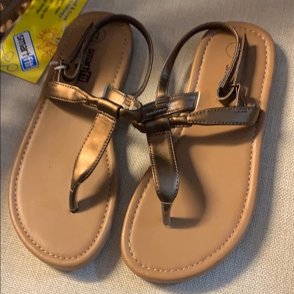 Smart Fit | Shoes | New Smart Fit Girls Sandals Nwt | Poshmark